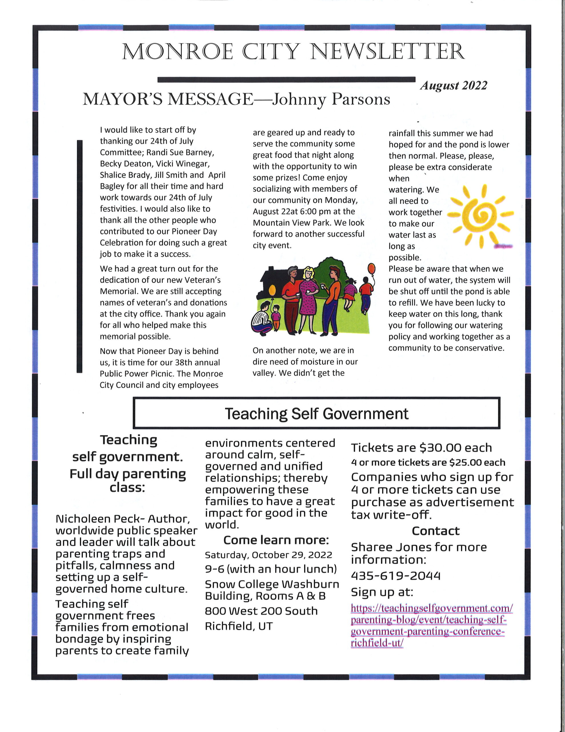 8 2022 NEWSLETTER – Monroe City