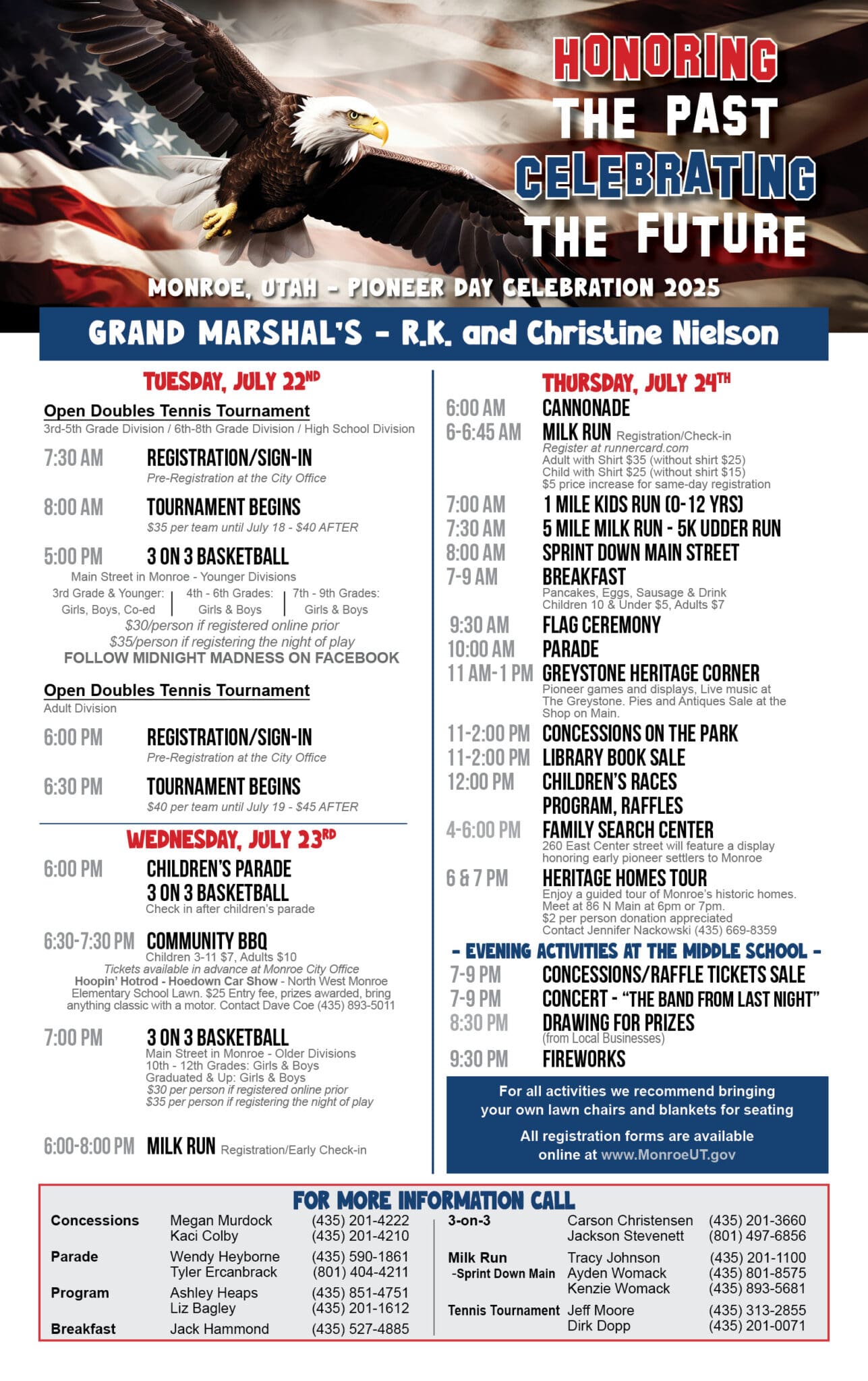 24th of July, Pioneer Days Celebration – Monroe, Utah – Monroe City